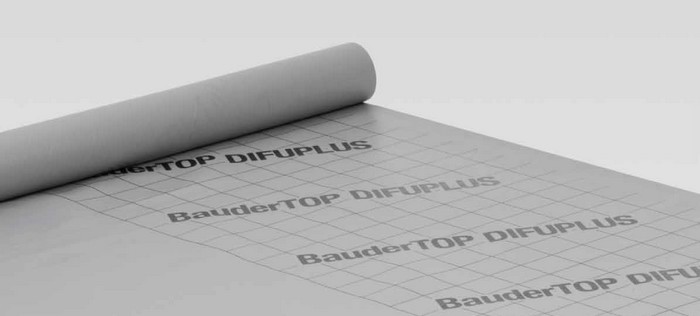 BauderTOP DIFUPLUS membrana sub invelitoare permeabila la difuzie