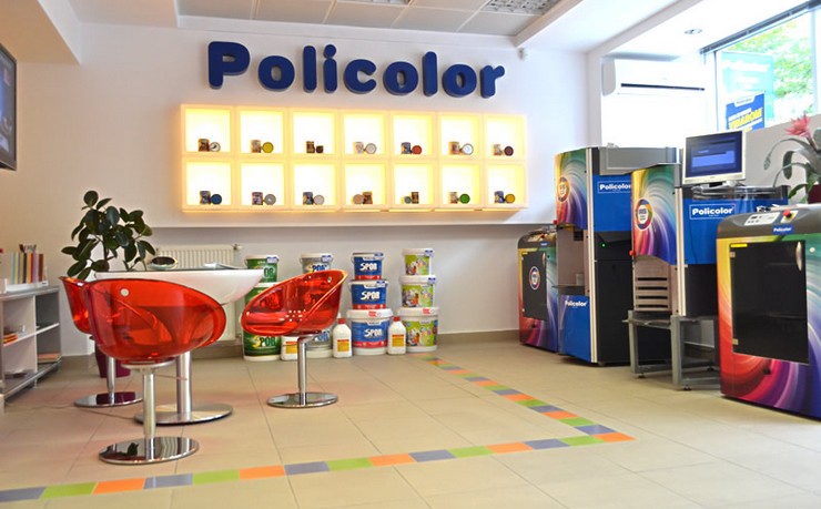 Policolor deschide un nou showroom