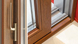 Profile ferestre si usi din aluminiu-lemn METRA AELLE-S 190 STH