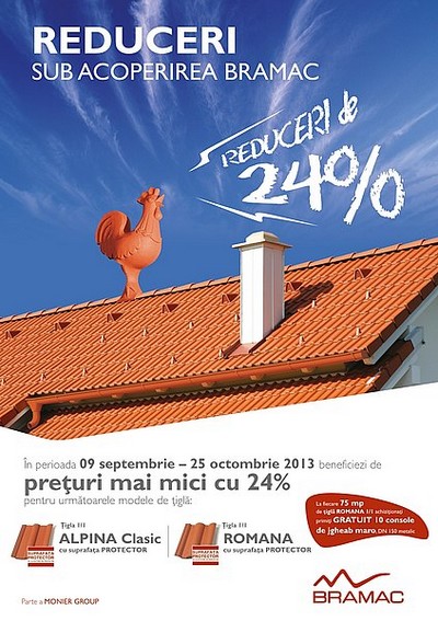 Reduceri sub acoperirea Bramac